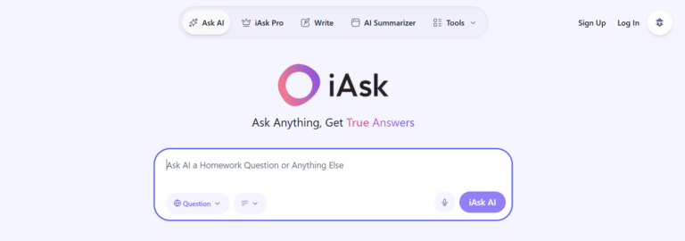 iAsk.AI : le moteur de recherche IA qui protège votre vie privée