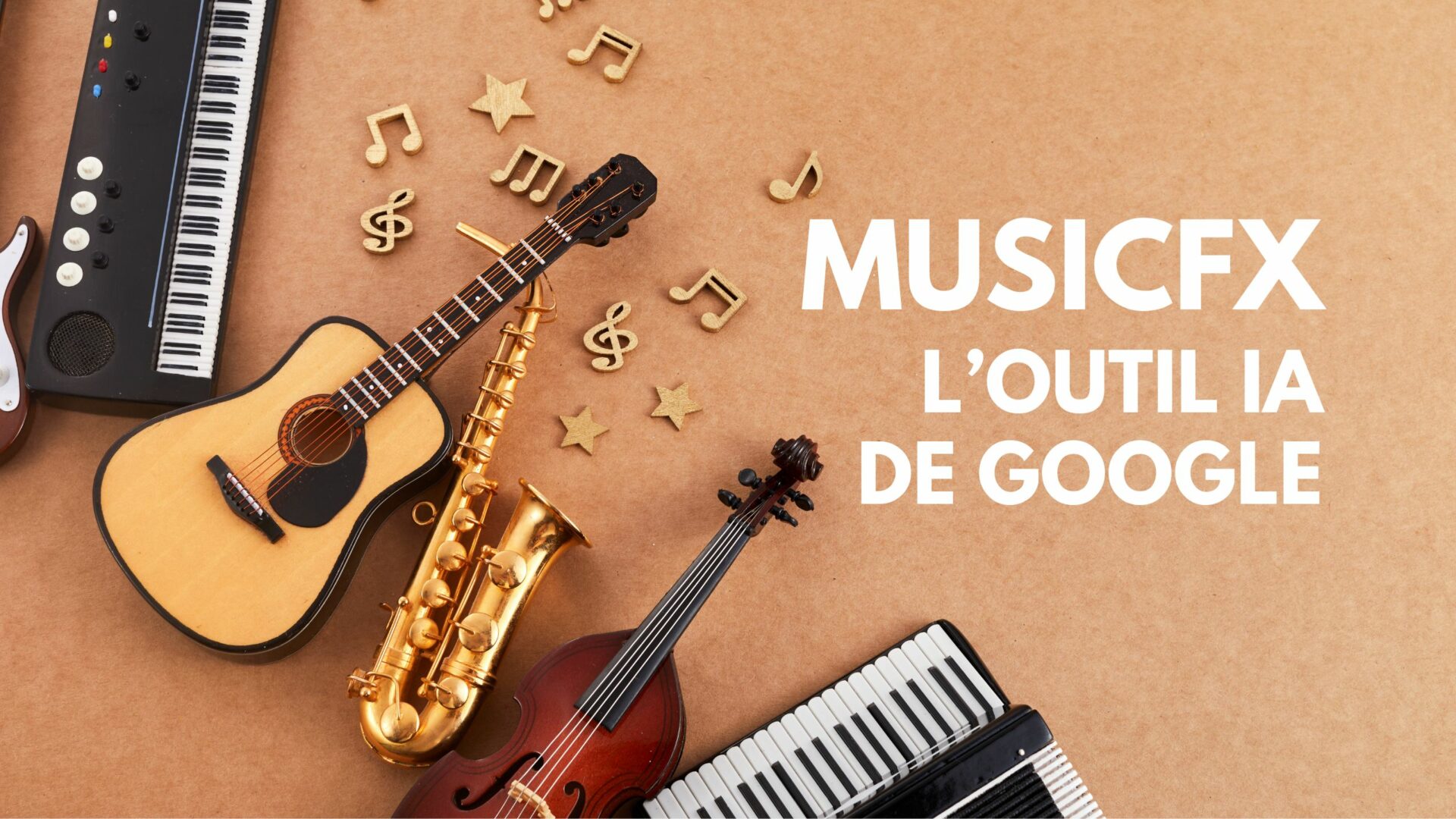 MusicFX, l'IA de Google pour créer de la musique