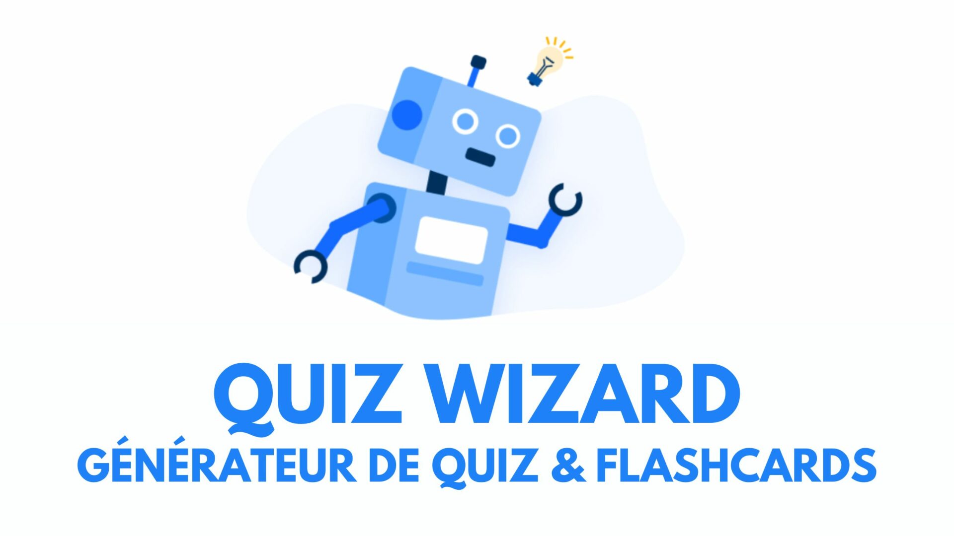 Quiz Wizard : un générateur de quiz et de flashcards ludique
