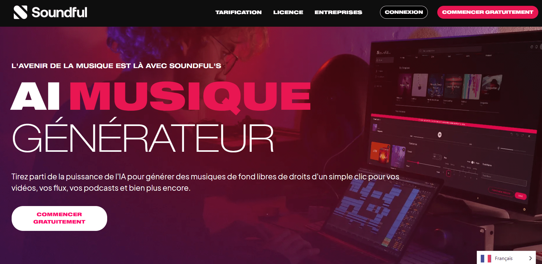 Soundful, un générateur d’ambiances sonores par IA